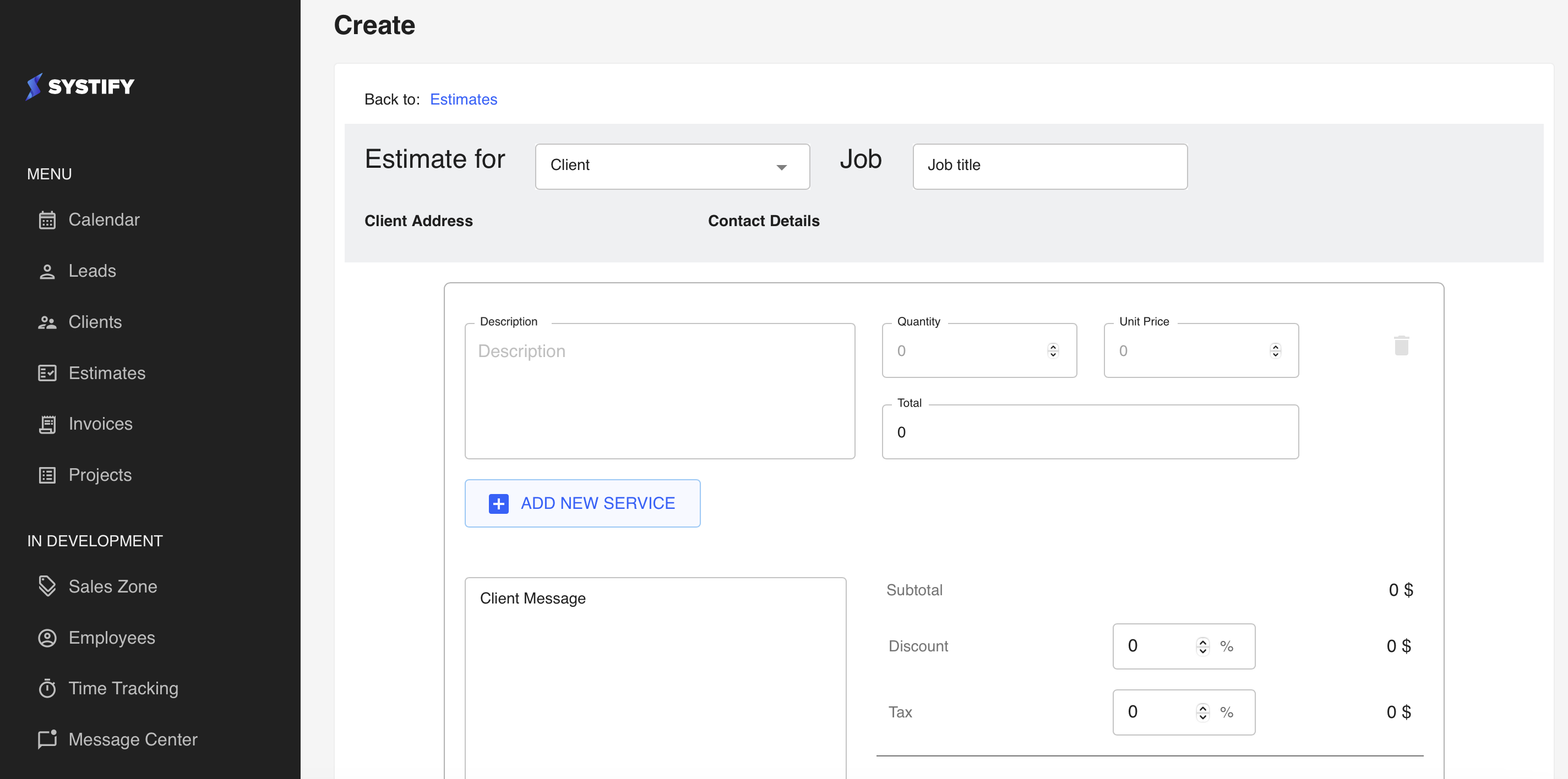 Roofing Estimating Software | Contractors Estimating Software | Systify